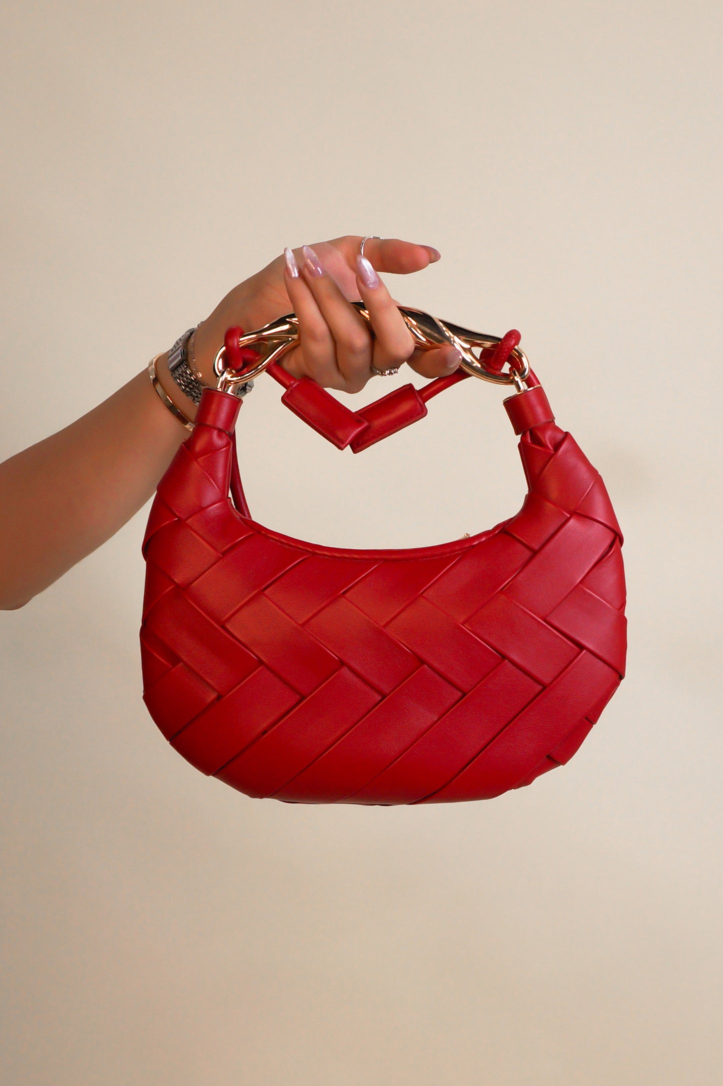 Call Me Back Purse - Red - Black – Magnolia Fashion Wholesale