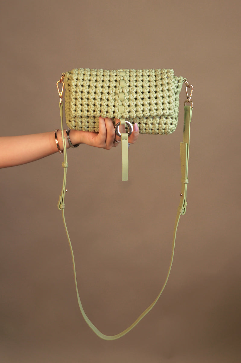 Sacred Moments Purse - Green, Oatmeal – Magnolia Fashion Wholesale