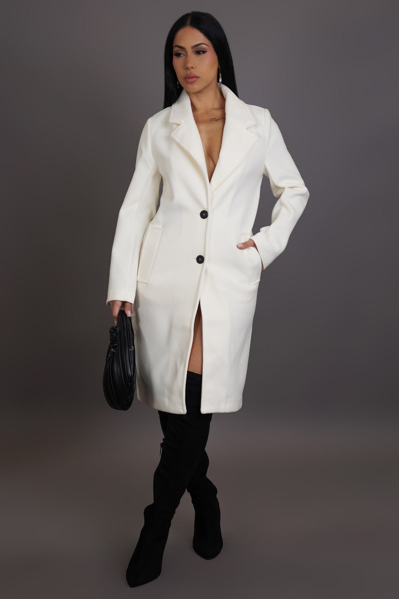 Winter Arch Coat - Cream – Magnolia Fashion Wholesale