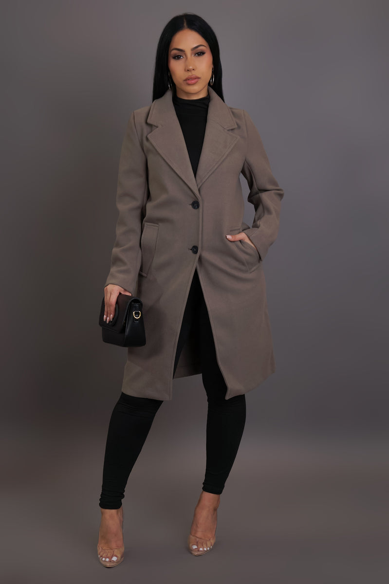 Winter Arch Coat - Grey – Magnolia Fashion Wholesale