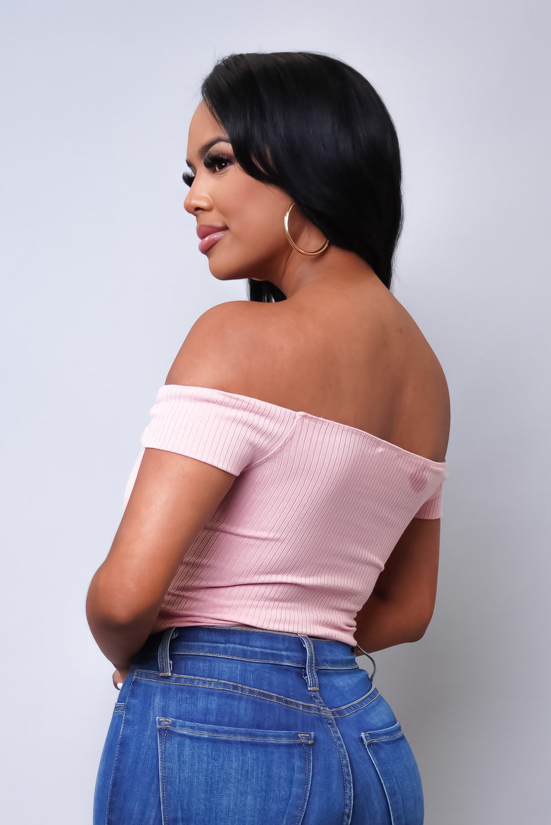 Sheri Baby Crop Top - Blush – Magnolia Fashion Wholesale